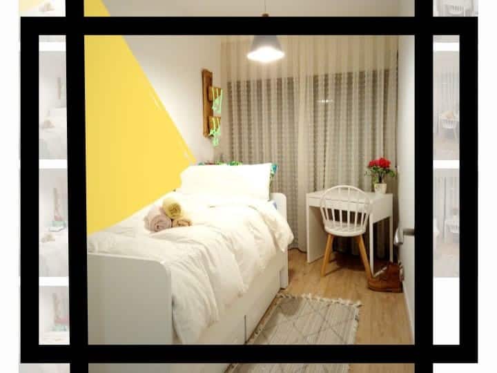 Dos Habitaciones, Baño Privado, Balcón.3 Camas. - Murcia