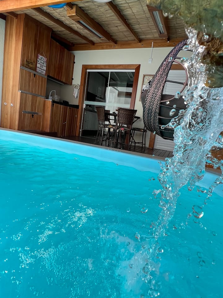 Casa Luxo Com Piscina Próximo A Praia E Beto Car. - Penha