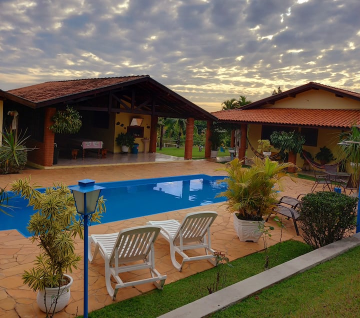 Sitio Maravilhoso Em Condomínio Fechado, Seguro - Campinas