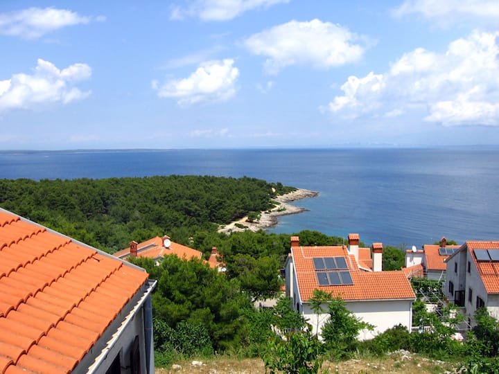Apartment With Sea View Balcony - Mali Lošinj