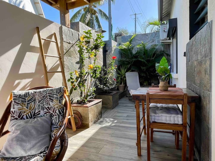 Ti Kaz Corail, Appart à 3 Mn à Pied De La Plage - Reunión