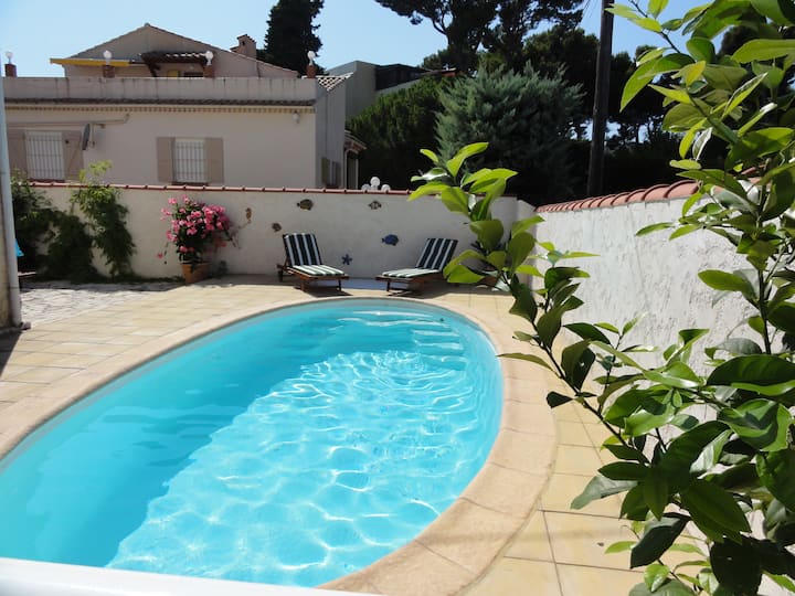 Villa Met Tuin En Privé Zwembad, Zeer Rustig, Op 5 Minuten Van Het Strand - La Ciotat