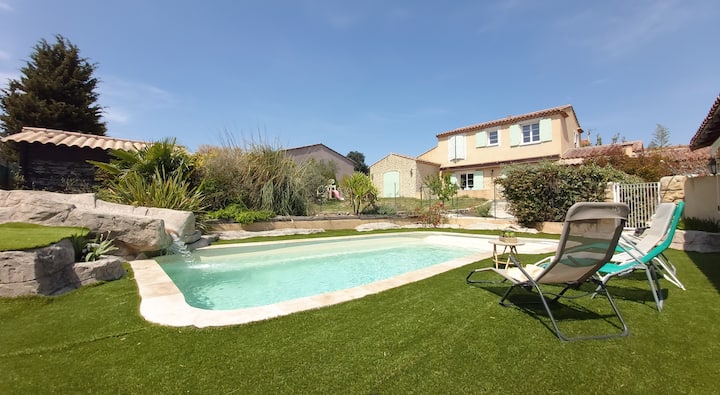 Location Villa Provençale Avec Piscine - Septèmes-les-Vallons