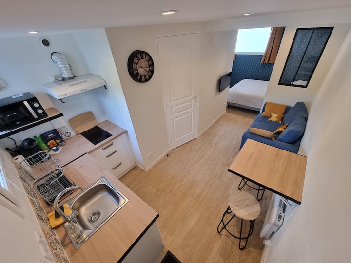 Studio 2 Pers. Terrasse, Parking Et Wifi - Agen