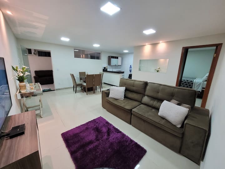 Requinte Elegância Flat4, Com Ar, à 5min Do Centro - Governador Valadares