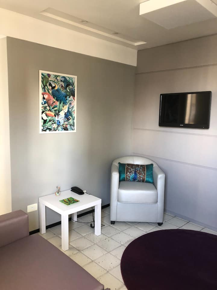 Apartamento Moderno(flat)recepção 24h A 50 M Praia - Boa Viagem