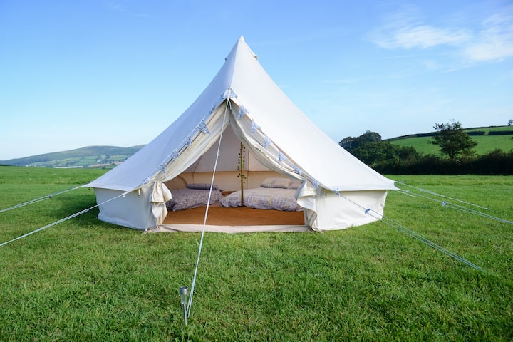 Exclusive Hire Bell Tent Campsite - Devon
