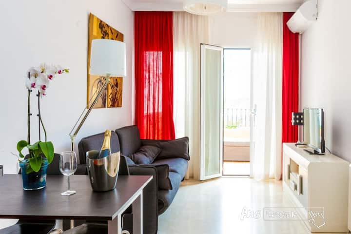 Abril Apartments - Appartement Supérieur De 2 Chambres. - 4 Personnes. Salle De Bain Privée - Tarif Standard - Nerja