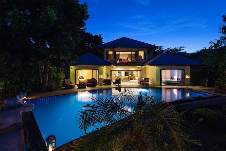 Baan Chang Sabai Ocean View 3 Bedroom Villa W Pool - Ko Samui, Island