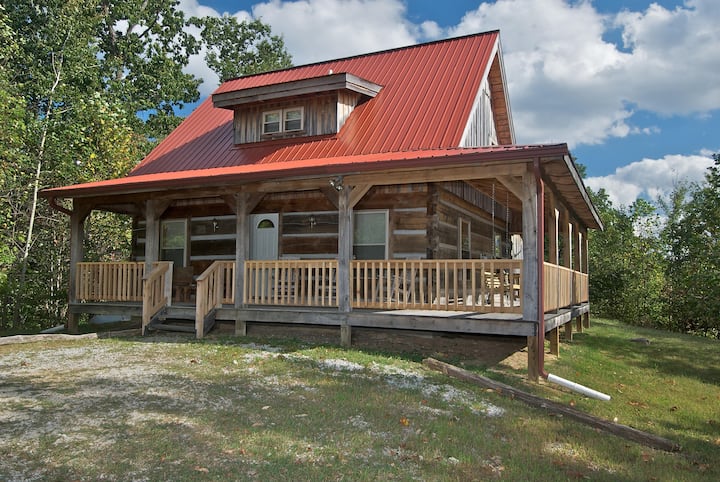 Dogwood Point Log Cabin - Brown County, IN