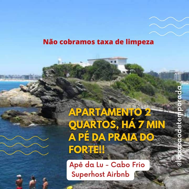Apto Há 7 Min A Pé Da Praia Do Forte - Cabo Frio