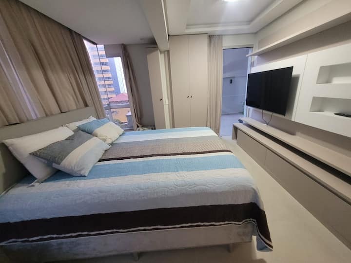 Apartamento Encantador Pé Na Praia - Balneário Camboriú