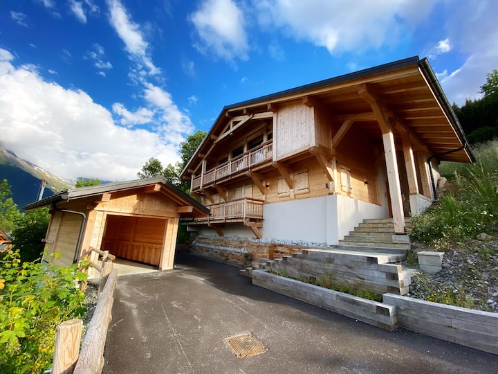 Chalet Luxueux Et Moderne Aux Pieds Des Pistes - Saint-Gervais-les-Bains