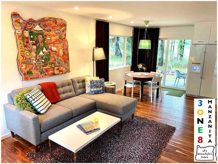 3one8 Manzanita ~ Modern Remodel W/ Private Yard - Manzanita, OR