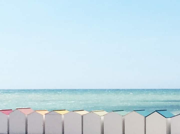 💫Bel Appart💫 Plage à 50m 💫 Vue Mer Partielle - Criel-sur-Mer