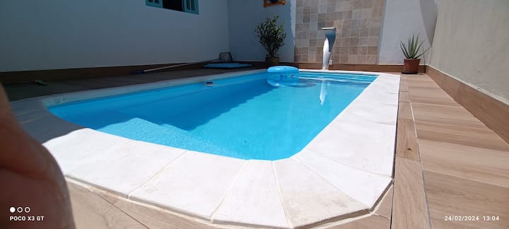 Casa 3 Quartos Piscina Patio Gramado Fechado - Guarapari