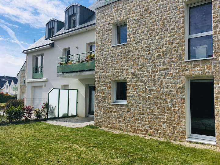 2 Pièces Lumineux Avec Jardin à 50m Plage Thalasso - Roscoff
