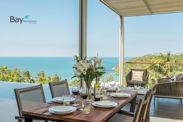 Siamese Dream - 3br Large Pool, Sea View - Ko Pha-ngan