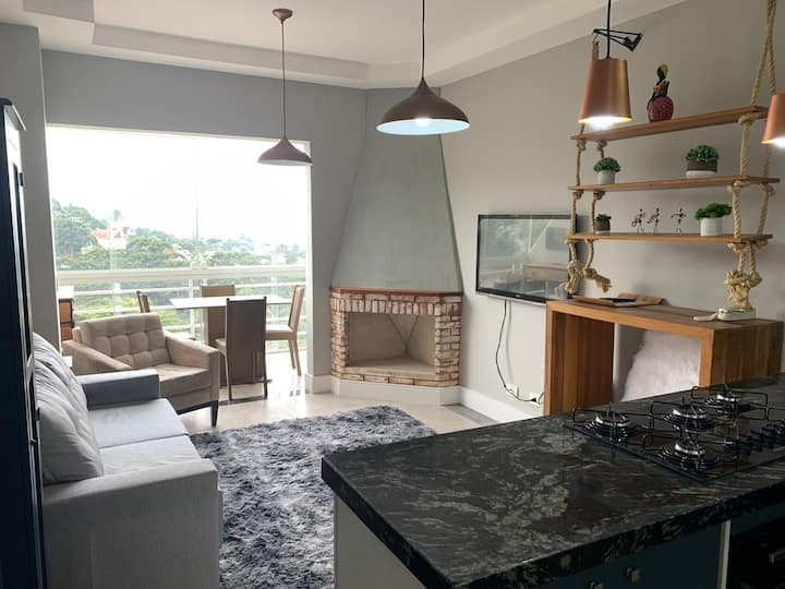 Apartamento Com Uma Linda Vista! - Campos do Jordão