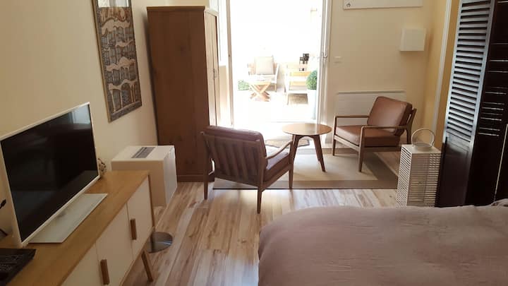 Chambre, Salle De Bain, Terrasse Privée &Breakfast - Carcassonne