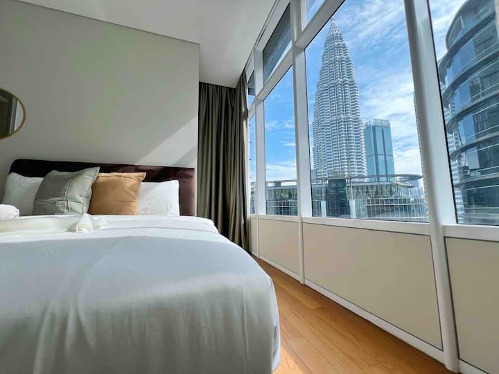 Twin Tower Views | Klcc Unique 3br Apt Suite - Kuala Lumpur