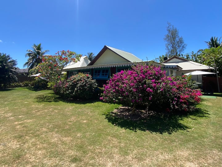 Moorea Temae Cosy Local House - Fare Ninamu - French Polynesia