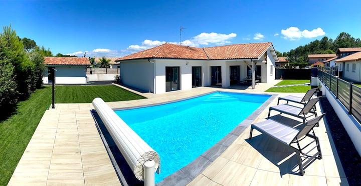 Villa Heated Swimming Pool 4 Bedrooms - Capbreton