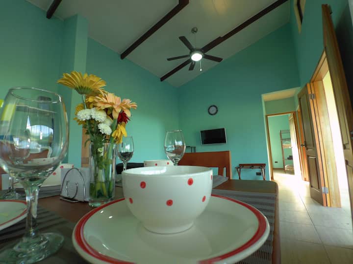 Casita Blue With Volcano View - La Fortuna