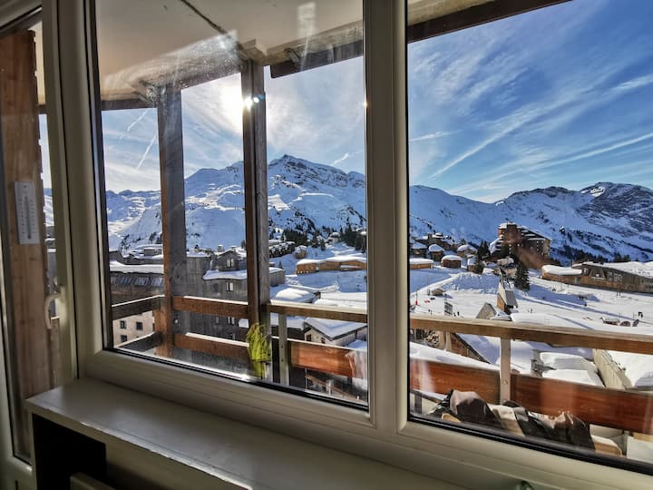 Avoriaz Appt 4 Pers Vue Sur La Station Plein Sud - Morzine
