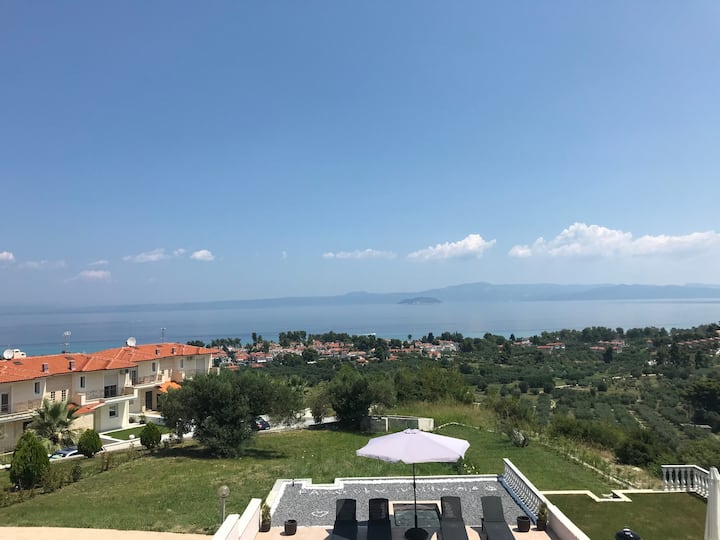 Дом с панорамным видом на море "Dimas Villas" - Chalcidique