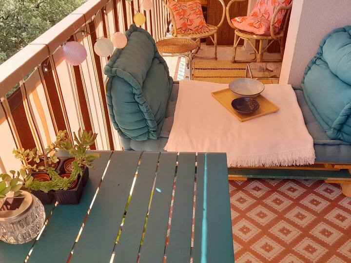 Proche Plage Appartement En Résidence +Pkg Privé - Toulon