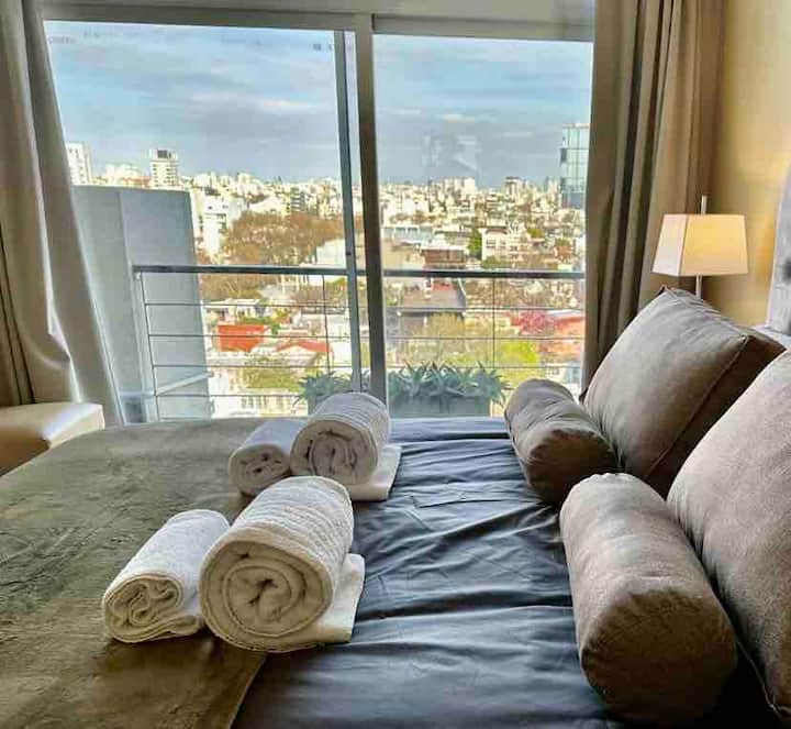 Great Apartment At P. Hollywood. Excelent View - Buenos Aires