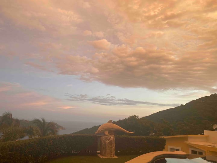Villa DelfÃn 2 Con Hermosa Vista Al Mar - Acapulco