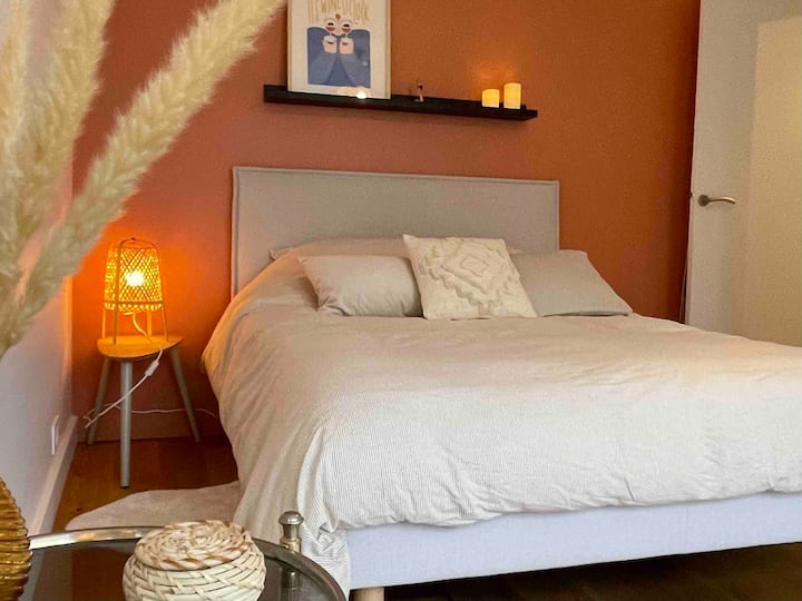 Cocooning Mood - 2 Pers - Au Pied Du Tram - Saint-Herblain