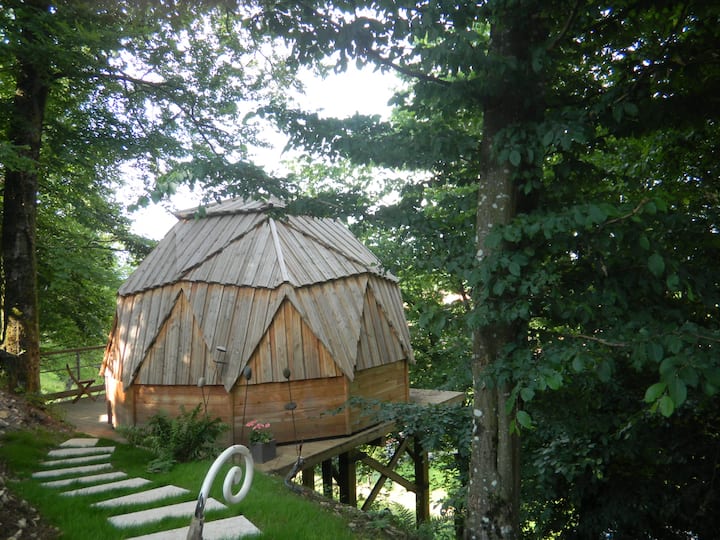 Cabane Dans Les Arbres Dôme Terra Lina - Haute-Saône