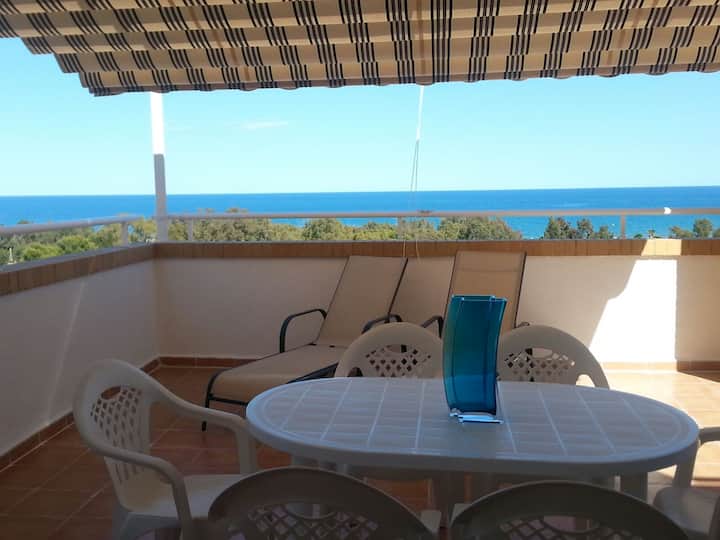 Apartamento Frontal 30m De Terraza - Cabanes