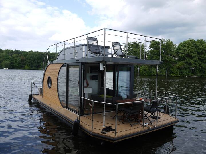 Design-hausboot Führerscheinfrei - Wildau
