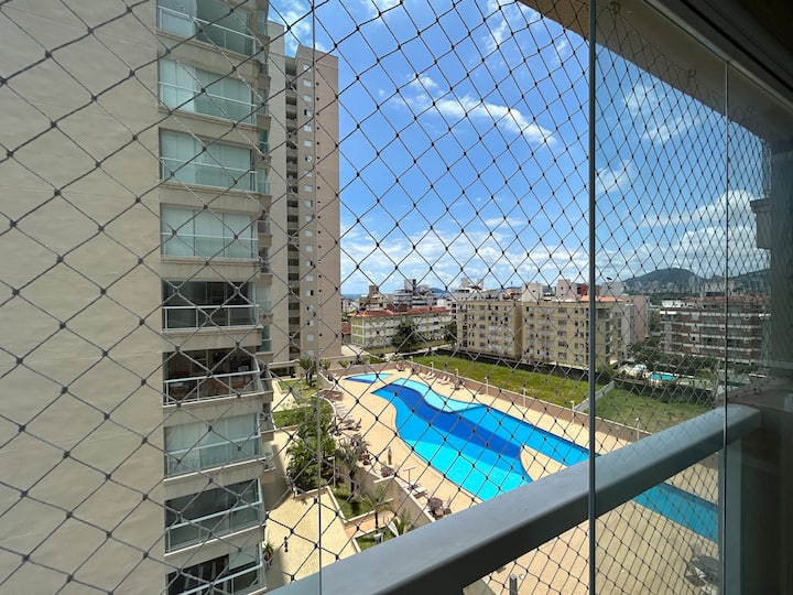 Apt Enseada Guaru W/ Pool, Ac And Bbq Place - Guarujá