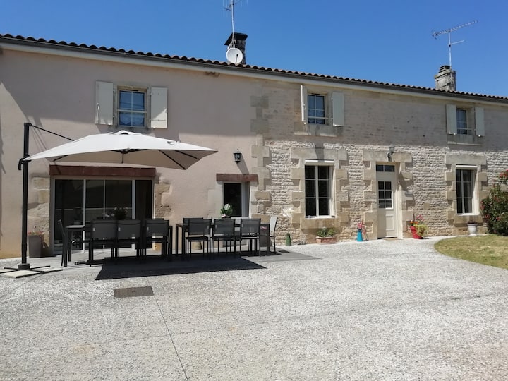 Longère Beau Soleil 12 Personnes  Classé 3* - Coulon