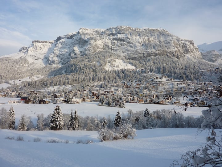 Chalet With Spectacular Mountain View - Flims