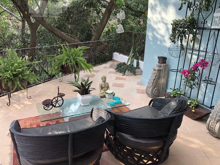 Cascada 4 • Terraza Privada • 5 Min Del Centro - Cuernavaca