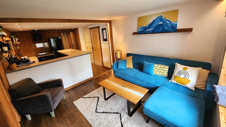 Charmant Appartement Avec Vue Sur Le Mont Blanc - Argentière