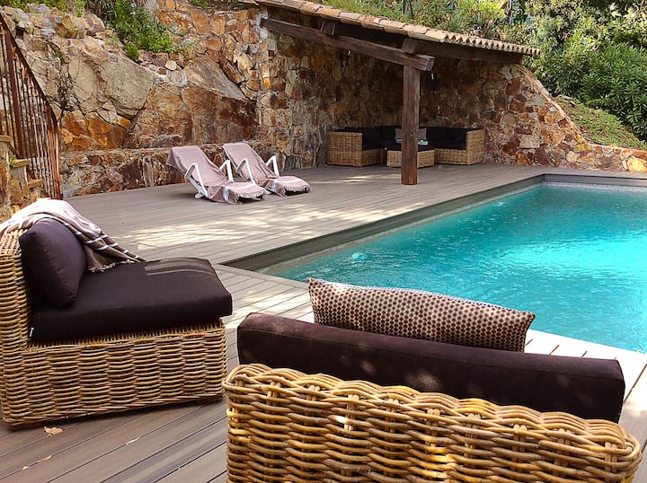 Hillside Villa With Stunning View - Mandelieu-La Napoule