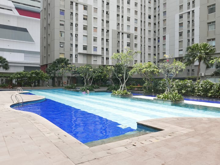 Wifi,near Airport, Mall, Budget Apt 2br North Jkt - Jakarta