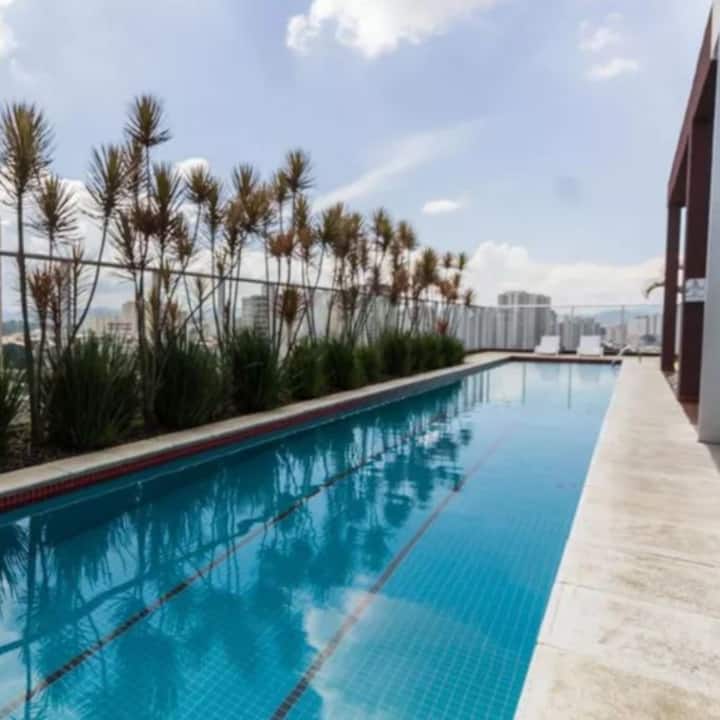 Studio Confortável Aeroportogru- Piscina E Varanda - Guarulhos