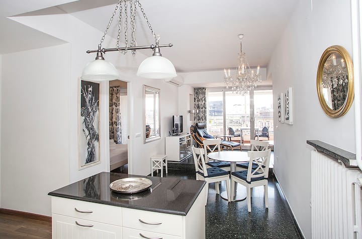 The Gran Via Penthouse - Sant Adrià de Besòs