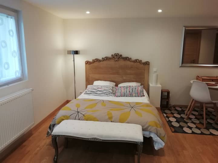 Grand Studio Tout Equipé Quartier Calme - Strazburg