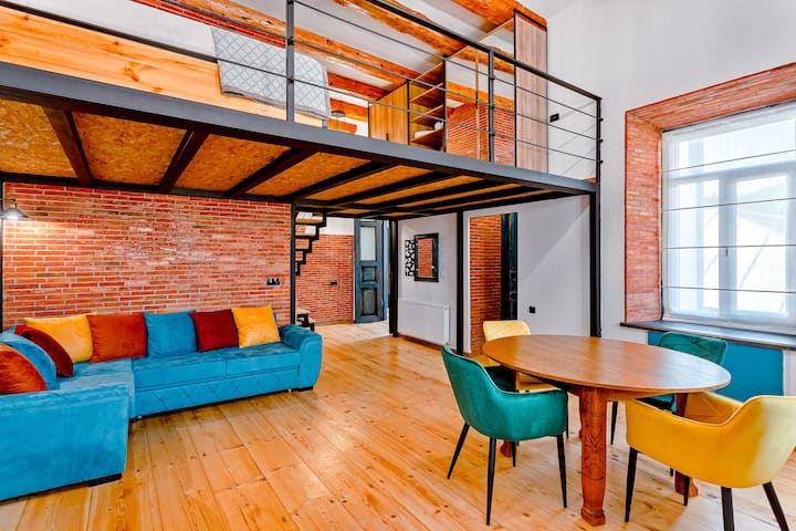 Loft With Terrace In Center Of Tbilisi - Georgia