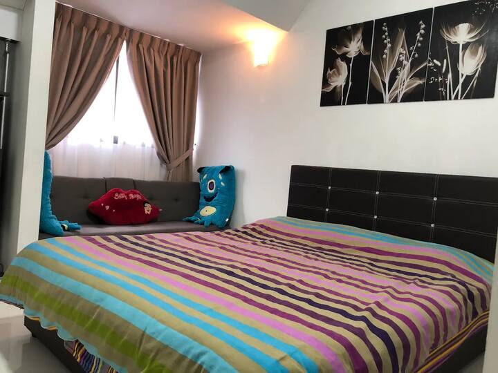 New! Lovely 1 Bedroom Loft In City/mrt/food - Pasir Ris