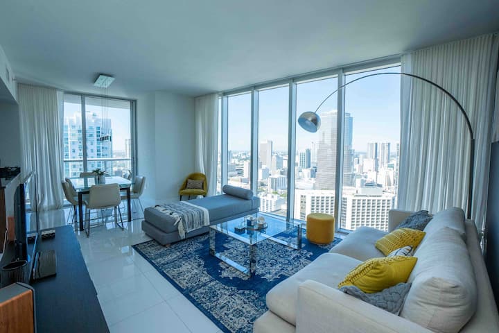 Icon Brickell -Lux 2 Bedroom With City & Bayview - Miami